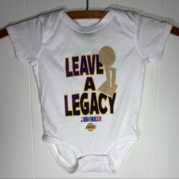 Outerstuff | One Pieces | Lakers Nba Finals 220 Leave A Legacy Infant ...